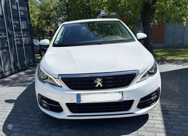 White Peugeot 308 2019 in Taurage, with an engine capacity of 1.50 L and mileage of 207 thousand km for 6600 €, photo 3 on AUTOMOTO.COM.LV