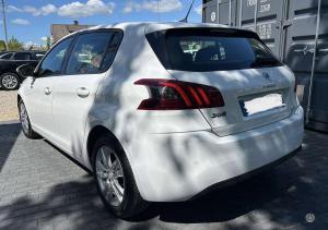 White Peugeot 308 2019 in Taurage, with an engine capacity of 1.50 L and mileage of 207 thousand km for 6600 €, photo 6 on AUTOMOTO.COM.LV