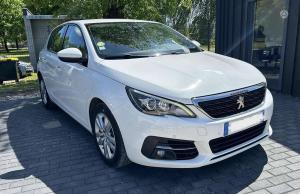 White Peugeot 308 2019 in Taurage, with an engine capacity of 1.50 L and mileage of 207 thousand km for 6600 €, photo 7 on AUTOMOTO.COM.LV