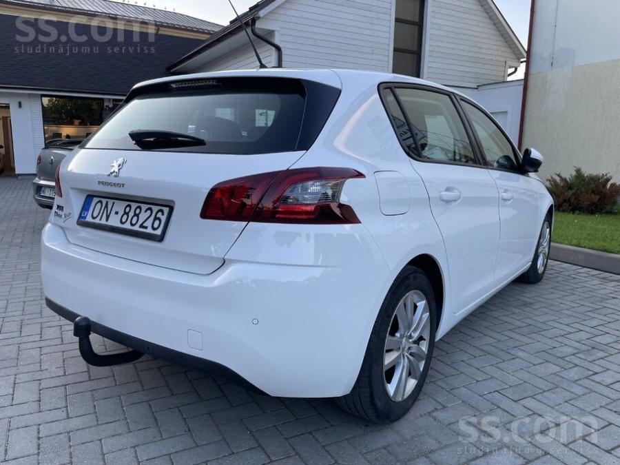 Balts Peugeot 308 2019 Talsi, ar dzinēja tilpumu 1.60 L un nobraukumu 247 tūkst. km par 5100 €, foto 6 vietnē AUTOMOTO.COM.LV
