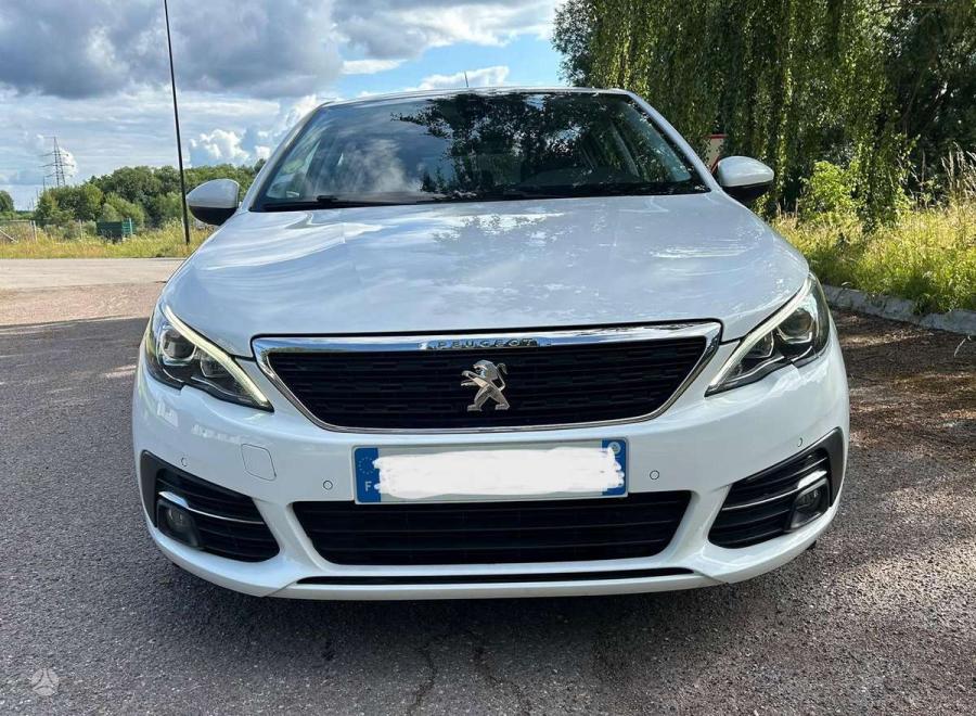Balts Peugeot 308 2019 Tauragė, ar dzinēja tilpumu 1.50 L un nobraukumu 208 tūkst. km par 6400 €, foto 1 vietnē AUTOMOTO.COM.LV