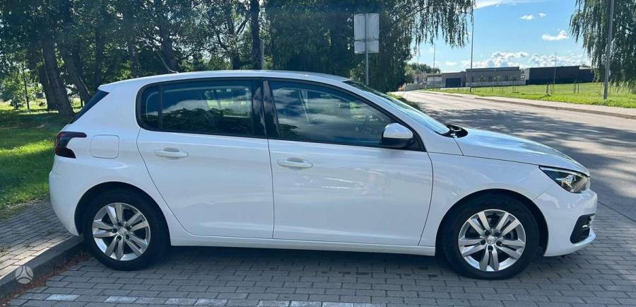 Balts Peugeot 308 2019 Tauragė, ar dzinēja tilpumu 1.50 L un nobraukumu 208 tūkst. km par 6300 €, foto 4 vietnē AUTOMOTO.COM.LV