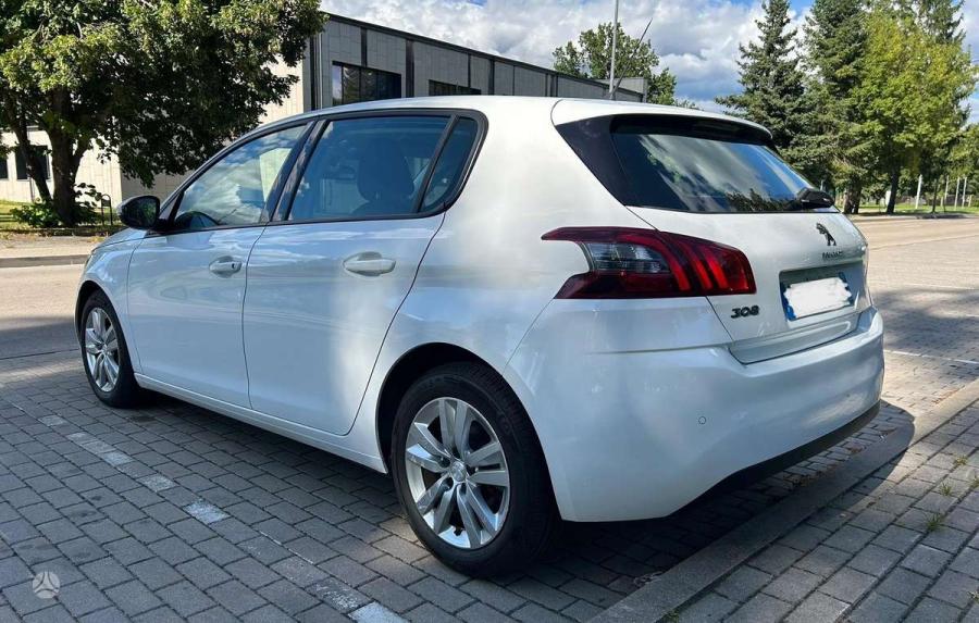Balts Peugeot 308 2019 Tauragė, ar dzinēja tilpumu 1.50 L un nobraukumu 208 tūkst. km par 6300 €, foto 6 vietnē AUTOMOTO.COM.LV