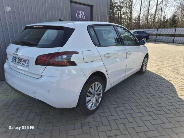 Balts Peugeot 308 2019 Tauragė, ar dzinēja tilpumu 1.50 L un nobraukumu 137 tūkst. km par 6655 €, foto 6 vietnē AUTOMOTO.COM.LV