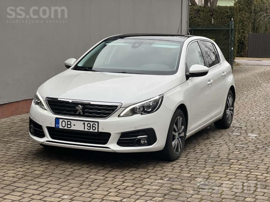 Balts Peugeot 308 2019 Bauska, ar dzinēja tilpumu 1.20 L un nobraukumu 103 tūkst. km par 8900 €, foto 1 vietnē AUTOMOTO.COM.LV