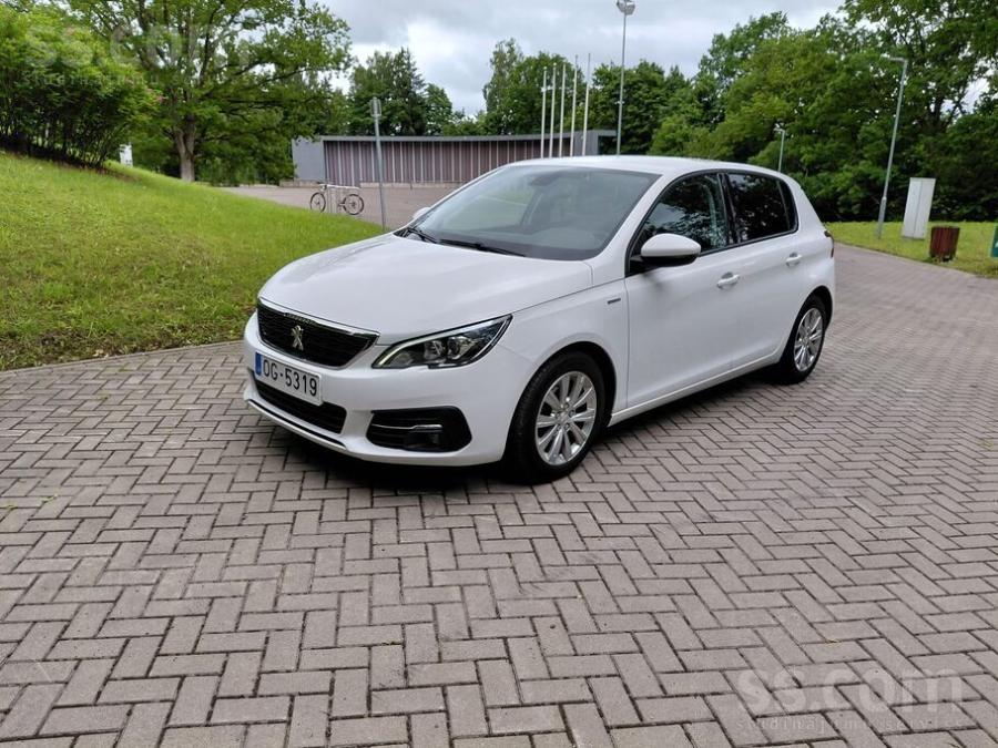 Balts Peugeot 308 2020 Talsi, ar dzinēja tilpumu 1.50 L un nobraukumu 204 tūkst. km par 7200 €, foto 1 vietnē AUTOMOTO.COM.LV
