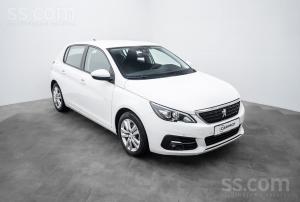 White Peugeot 308 2021 in Tallinn, with an engine capacity of 1.50 L and mileage of 156 thousand km for 12999 €, photo 3 on AUTOMOTO.COM.LV