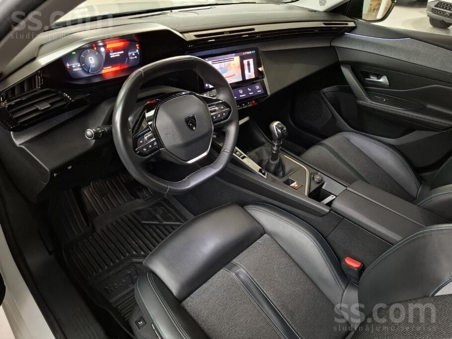 Белый Пежо 308 2021 в Рига, объемом двигателя 1.20 л и пробегом 78 тыс. км за 13990 €, фото 7 на AUTOMOTO.COM.LV