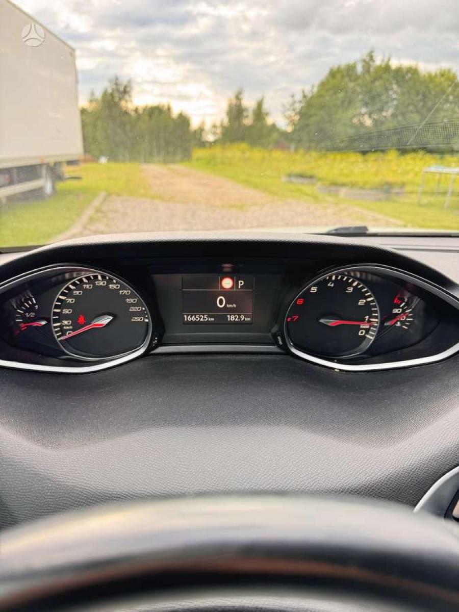 White Peugeot 308 2021 in Vilnius, with an engine capacity of 1.20 L and mileage of 166 thousand km for 7850 €, photo 25 on AUTOMOTO.COM.LV