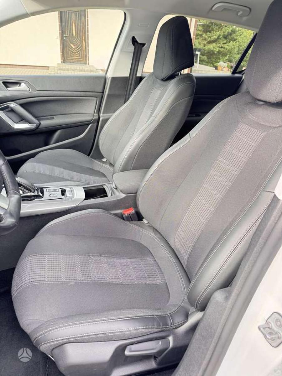 White Peugeot 308 2021 in Vilnius, with an engine capacity of 1.20 L and mileage of 166 thousand km for 7850 €, photo 17 on AUTOMOTO.COM.LV