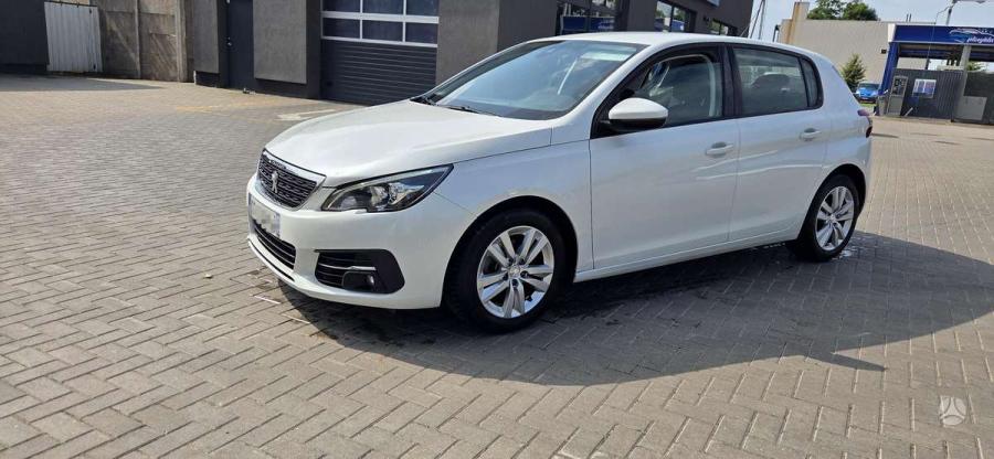 Белый Пежо 308 2021 в Таураге, объемом двигателя 1.50 л и пробегом 250 тыс. км за 5200 €, фото 8 на AUTOMOTO.COM.LV