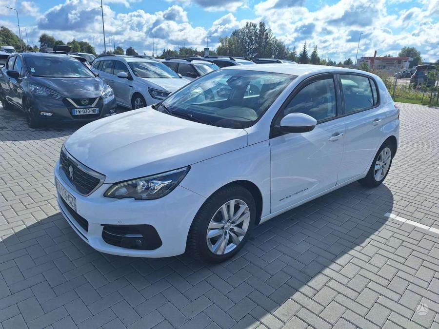 Balts Peugeot 308 2021 Tauragė, ar dzinēja tilpumu 1.50 L un nobraukumu 170 tūkst. km par 6900 €, foto 1 vietnē AUTOMOTO.COM.LV