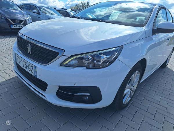 Balts Peugeot 308 2021 Tauragė, ar dzinēja tilpumu 1.50 L un nobraukumu 170 tūkst. km par 6900 €, foto 3 vietnē AUTOMOTO.COM.LV