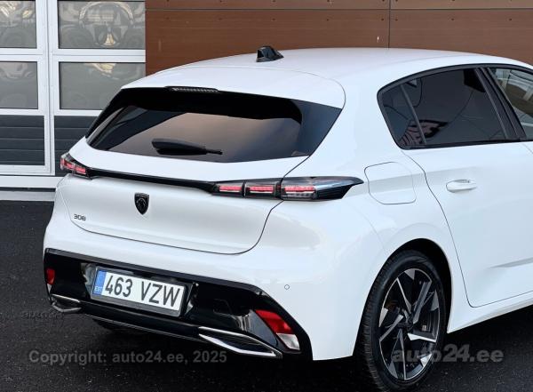 Balts Peugeot 308 2022 Pērnava, ar dzinēja tilpumu 1.50 L un nobraukumu 134 tūkst. km par 17188 €, foto 11 vietnē AUTOMOTO.COM.LV