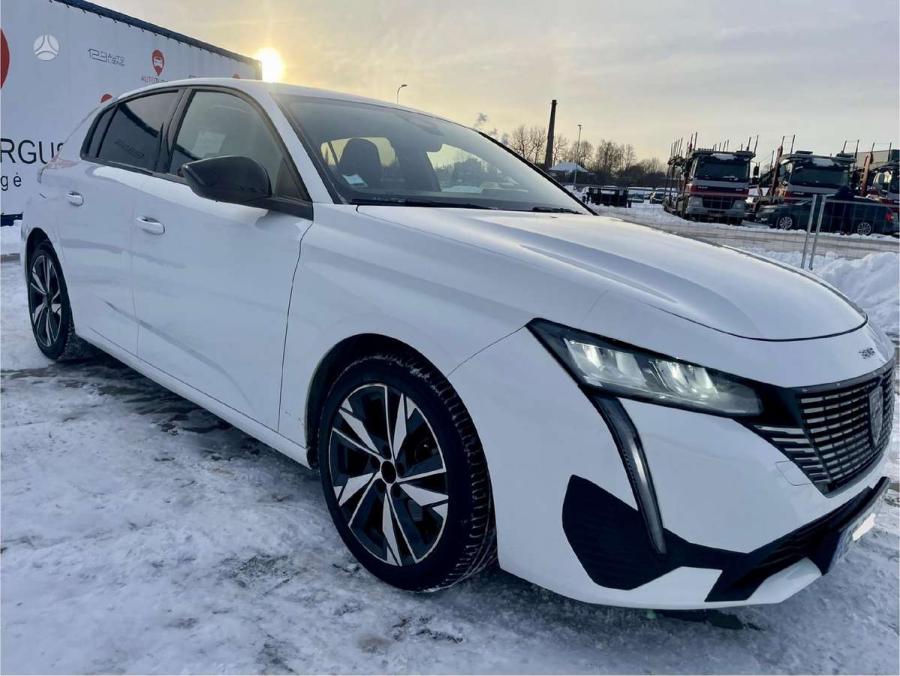 Balts Peugeot 308 2022 Tauragė, ar dzinēja tilpumu 1.50 L un nobraukumu 160 tūkst. km par 10400 €, foto 1 vietnē AUTOMOTO.COM.LV