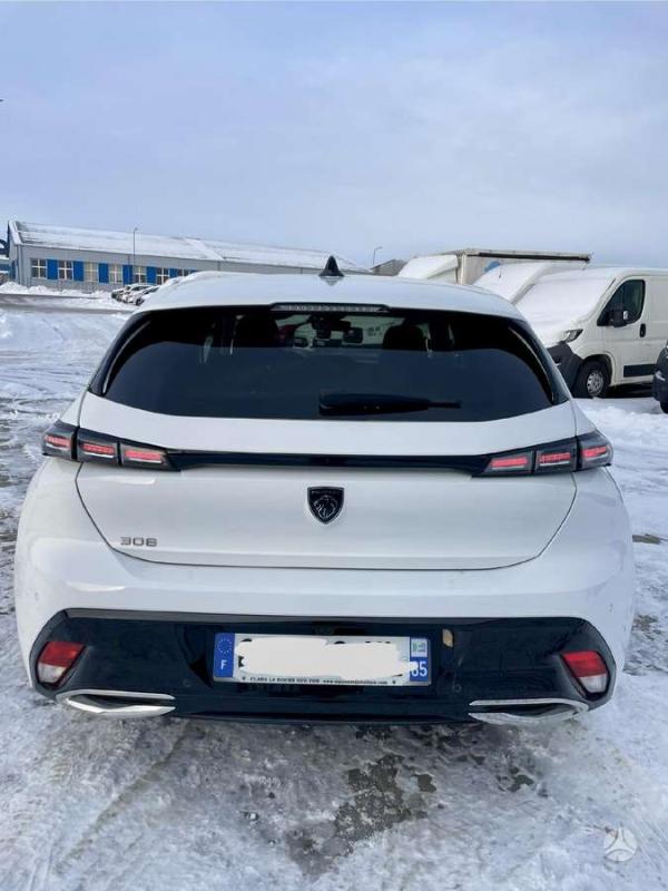 Balts Peugeot 308 2022 Tauragė, ar dzinēja tilpumu 1.50 L un nobraukumu 160 tūkst. km par 10400 €, foto 8 vietnē AUTOMOTO.COM.LV