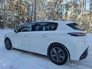 White Peugeot 308 2022 in Vilnius, with an engine capacity of 1.50 L and mileage of 147 thousand km for 12200 €, photo 9 on AUTOMOTO.COM.LV