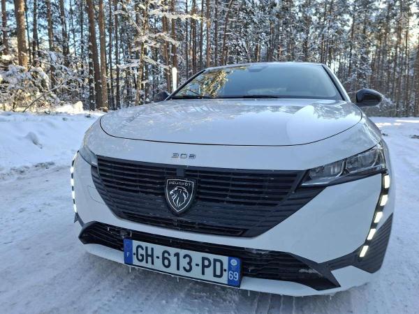 White Peugeot 308 2022 in Vilnius, with an engine capacity of 1.50 L and mileage of 147 thousand km for 11990 €, photo 11 on AUTOMOTO.COM.LV