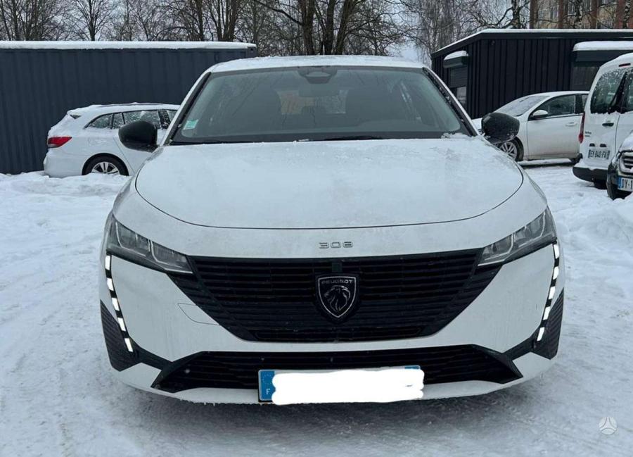 Balts Peugeot 308 2022 Tauragė, ar dzinēja tilpumu 1.50 L un nobraukumu 202 tūkst. km par 10800 €, foto 1 vietnē AUTOMOTO.COM.LV