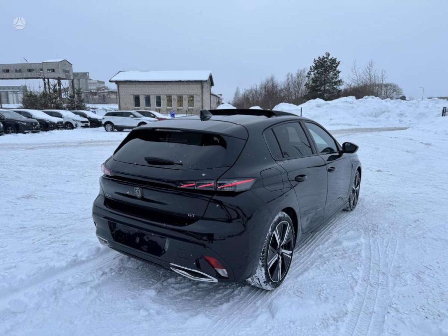 White Peugeot 308 2022 in Telschi, with an engine capacity of 1.50 L and mileage of 77 thousand km for 16500 €, photo 6 on AUTOMOTO.COM.LV