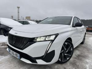 White Peugeot 308 2022 in Vilnius, with an engine capacity of 1.20 L and mileage of 146 thousand km for 12704 €, photo  on AUTOMOTO.COM.LV