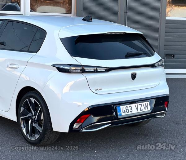 Balts Peugeot 308 2022 Pērnava, ar dzinēja tilpumu 1.50 L un nobraukumu 138 tūkst. km par 16300 €, foto 11 vietnē AUTOMOTO.COM.LV