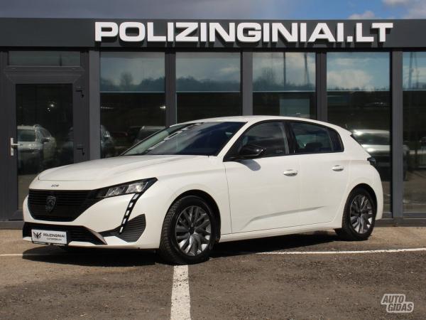 Balts Peugeot 308 2022 Viļņa, ar dzinēja tilpumu 1.20 L un nobraukumu 115 tūkst. km par 9990 €, foto  vietnē AUTOMOTO.COM.LV