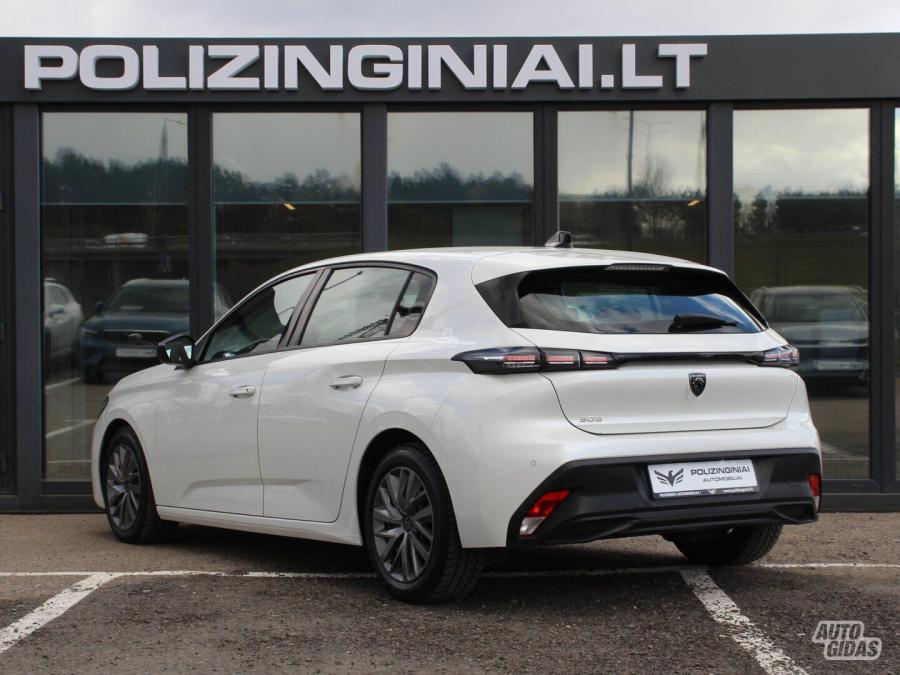 Balts Peugeot 308 2022 Viļņa, ar dzinēja tilpumu 1.20 L un nobraukumu 115 tūkst. km par 9990 €, foto 5 vietnē AUTOMOTO.COM.LV