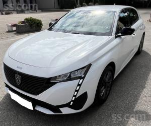 White Peugeot 308 2022 in Riga, with an engine capacity of 1.20 L and mileage of 71 thousand km for 14900 €, photo 3 on AUTOMOTO.COM.LV