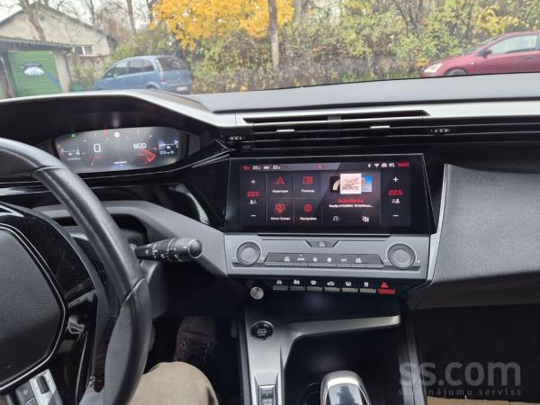 White Peugeot 308 2022 in Liepaja, with an engine capacity of 1.50 L and mileage of 146 thousand km for 10950 €, photo 7 on AUTOMOTO.COM.LV