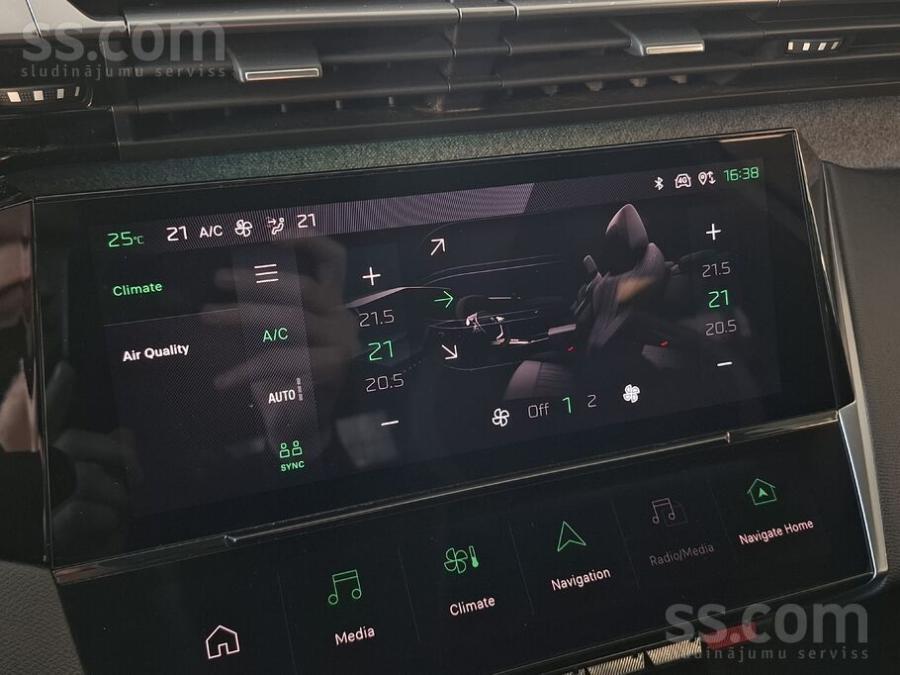Белый Пежо 308 2022 в Рига, объемом двигателя 1.20 л и пробегом 57 тыс. км за 14990 €, фото 17 на AUTOMOTO.COM.LV