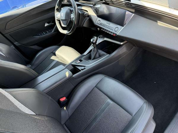 White Peugeot 308 2022 in Kaunas, with an engine capacity of 1.20 L and mileage of 148 thousand km for 10769 €, photo 6 on AUTOMOTO.COM.LV