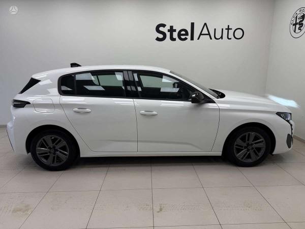 White Peugeot 308 2022 in Vilnius, with an engine capacity of 1.20 L and mileage of 79 thousand km for 12390 €, photo 6 on AUTOMOTO.COM.LV