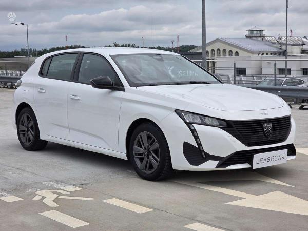 White Peugeot 308 2022 in Vilnius, with an engine capacity of 1.50 L and mileage of 111 thousand km for 13490 €, photo 2 on AUTOMOTO.COM.LV
