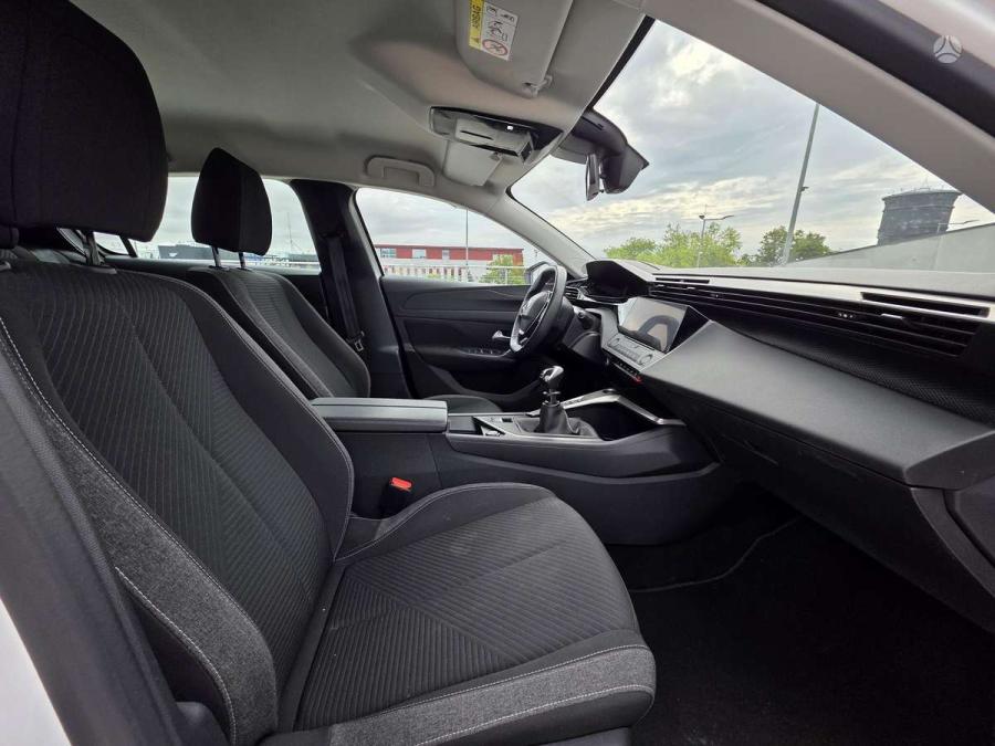 Balts Peugeot 308 2022 Viļņa, ar dzinēja tilpumu 1.50 L un nobraukumu 111 tūkst. km par 13490 €, foto 11 vietnē AUTOMOTO.COM.LV