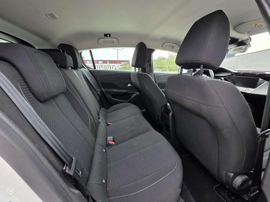 Balts Peugeot 308 2022 Viļņa, ar dzinēja tilpumu 1.50 L un nobraukumu 111 tūkst. km par 13490 €, foto 12 vietnē AUTOMOTO.COM.LV