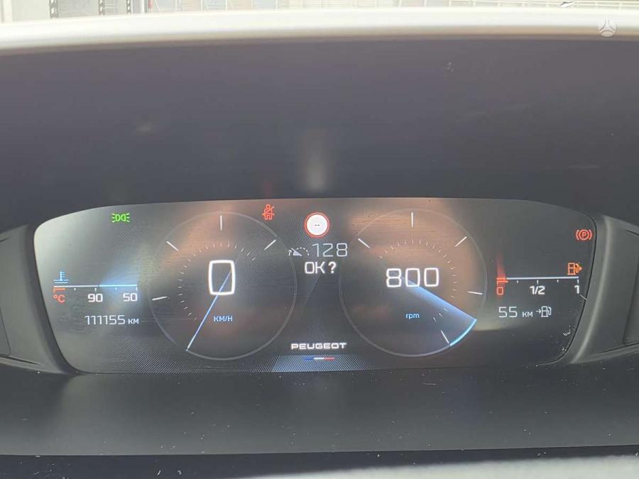 Balts Peugeot 308 2022 Viļņa, ar dzinēja tilpumu 1.50 L un nobraukumu 111 tūkst. km par 13490 €, foto 14 vietnē AUTOMOTO.COM.LV