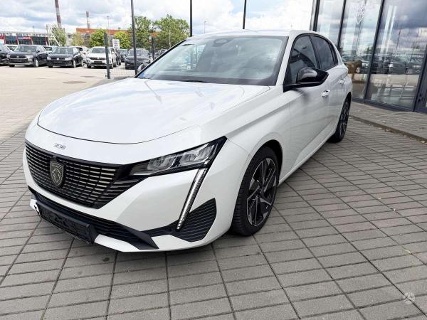 White Peugeot 308 2022 in Kaunas, with an engine capacity of 1.20 L and mileage of 180 thousand km for 12900 €, photo 1 on AUTOMOTO.COM.LV