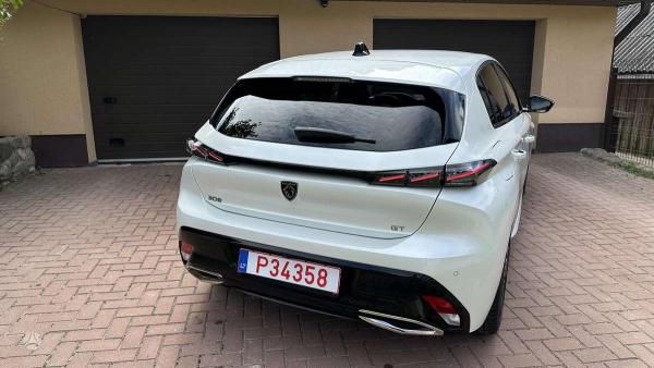 Balts Peugeot 308 2022 Viļņa, ar dzinēja tilpumu 1.20 L un nobraukumu 140 tūkst. km par 16383 €, foto 5 vietnē AUTOMOTO.COM.LV