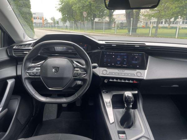 White Peugeot 308 2023 in Taurage, with an engine capacity of 1.50 L and mileage of 190 thousand km for 8900 €, photo 8 on AUTOMOTO.COM.LV