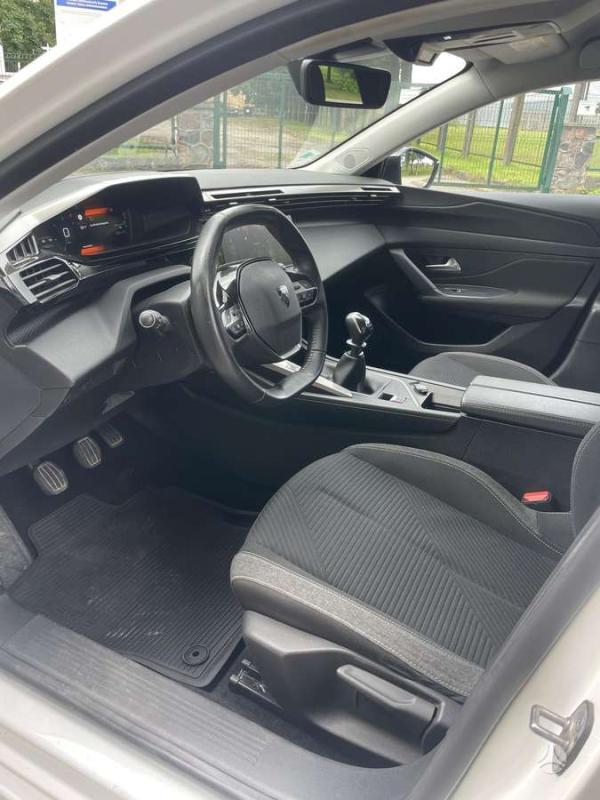 White Peugeot 308 2023 in Taurage, with an engine capacity of 1.50 L and mileage of 190 thousand km for 8900 €, photo 10 on AUTOMOTO.COM.LV