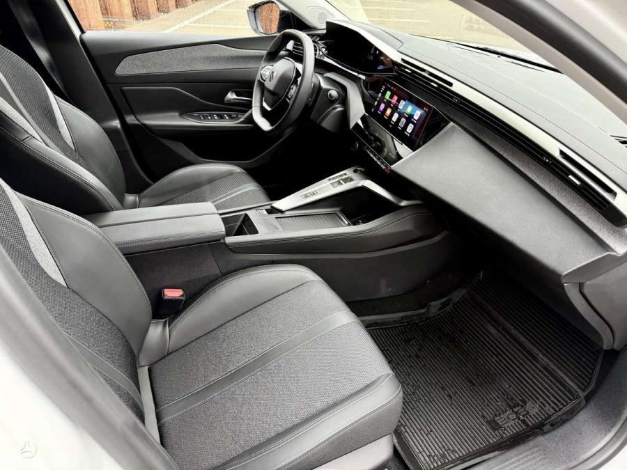 Balts Peugeot 308 2023 Kauņa, ar dzinēja tilpumu 1.20 L un nobraukumu 30 tūkst. km par 19300 €, foto 12 vietnē AUTOMOTO.COM.LV
