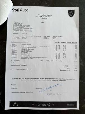 Balts Peugeot 308 2023 Kauņa, ar dzinēja tilpumu 1.20 L un nobraukumu 30 tūkst. km par 19300 €, foto 35 vietnē AUTOMOTO.COM.LV