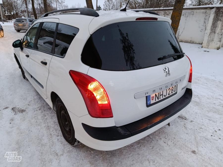 White Peugeot 308 2008 in Joniskis, with an engine capacity of 1.60 L and mileage of 430 thousand km for 450 €, photo 2 on AUTOMOTO.COM.LV