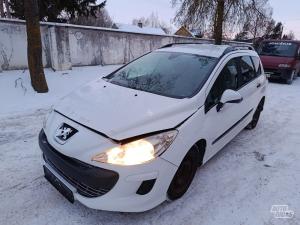 White Peugeot 308 2008 in Joniskis, with an engine capacity of 1.60 L and mileage of 430 thousand km for 450 €, photo 6 on AUTOMOTO.COM.LV