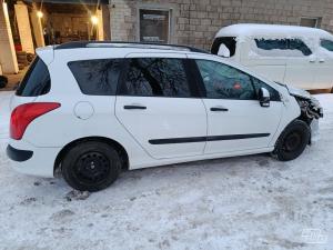 White Peugeot 308 2008 in Joniskis, with an engine capacity of 1.60 L and mileage of 430 thousand km for 450 €, photo 8 on AUTOMOTO.COM.LV