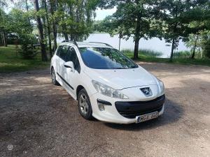 Белый Пежо 308 2009 в Рокишкис, объемом двигателя 1.60 л и пробегом 256 тыс. км за 1800 €, фото  на AUTOMOTO.COM.LV