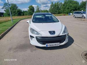 White Peugeot 308 2010 in Taurage, with an engine capacity of 1.56 L and mileage of 344 thousand km for 1150 €, photo  on AUTOMOTO.COM.LV