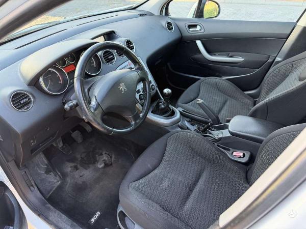 Balts Peugeot 308 2010 Kauņa, ar dzinēja tilpumu 1.56 L un nobraukumu 206 tūkst. km par 899 €, foto 10 vietnē AUTOMOTO.COM.LV