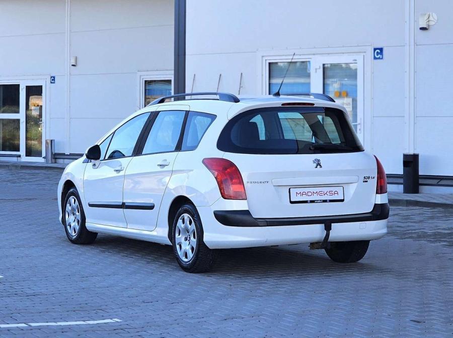 Balts Peugeot 308 2012 Viļņa, ar dzinēja tilpumu 1.56 L un nobraukumu 236 tūkst. km par 2750 €, foto 14 vietnē AUTOMOTO.COM.LV